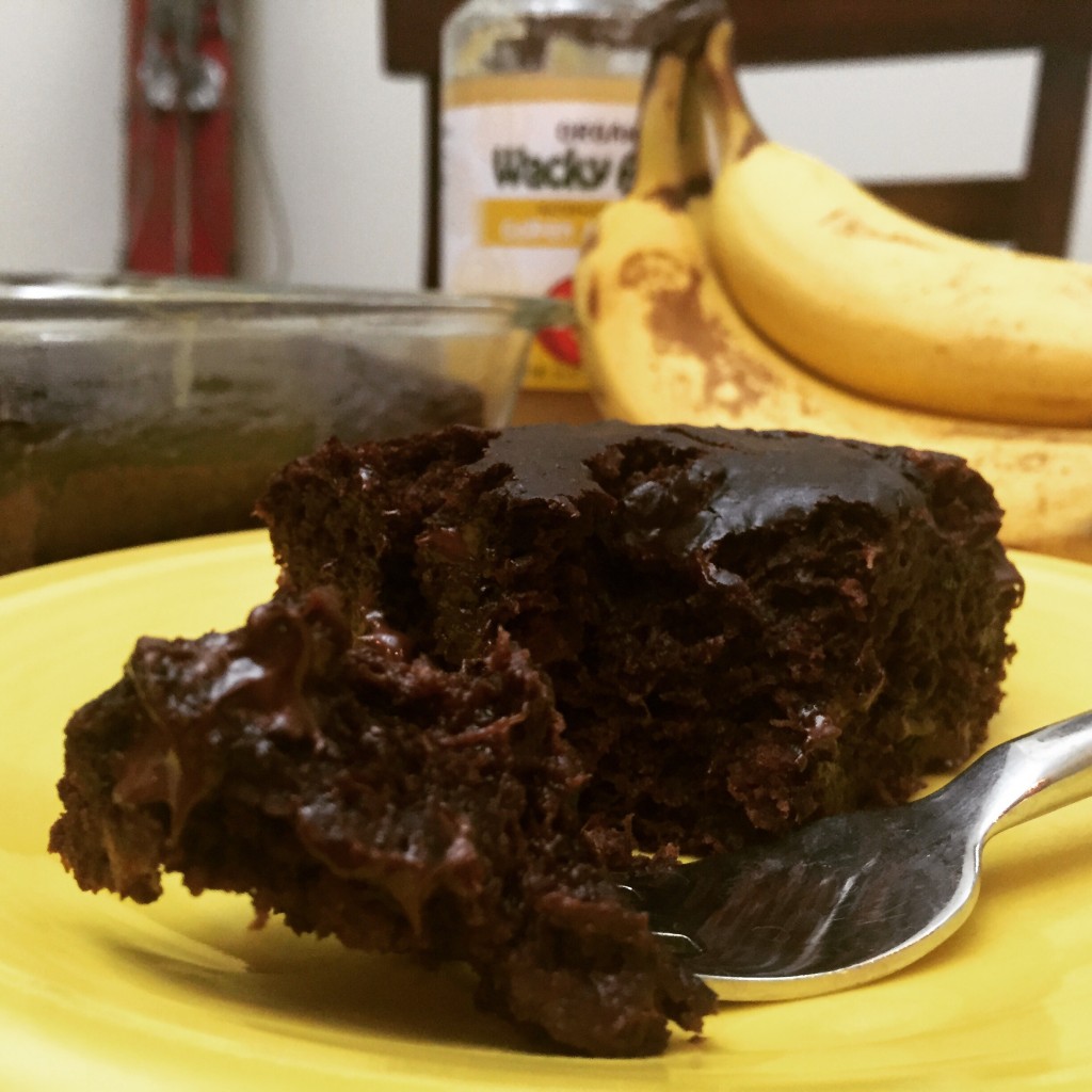 Healthier Chocolate Cake - Wacky Apple